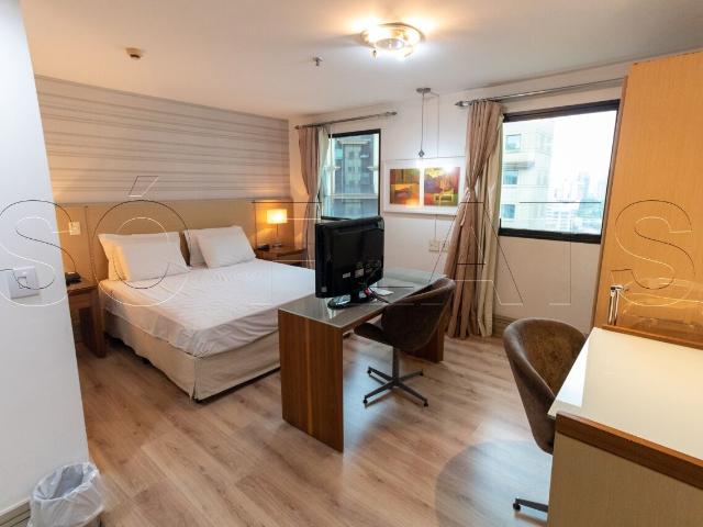 Apartamento para venda em Indianópolis em São Paulo São Paulo de 27.00m² com 1 Quarto, 1 Suíte e 1 Garagem