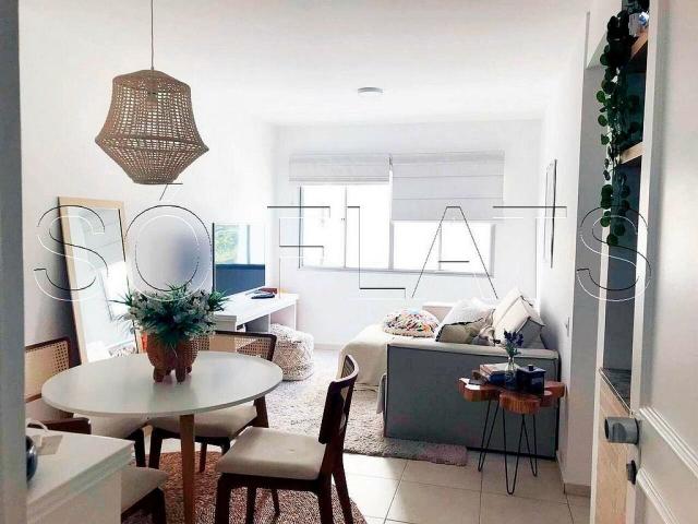 Apartamento para venda em Indianópolis em São Paulo São Paulo de 40.00m² com 1 Quarto, 1 Suíte e 1 Garagem
