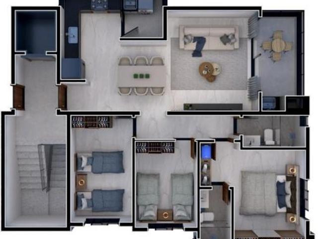 Apartamento para Venda em Ipatinga, Bela Vista, 3 dormitórios, 2 vagas