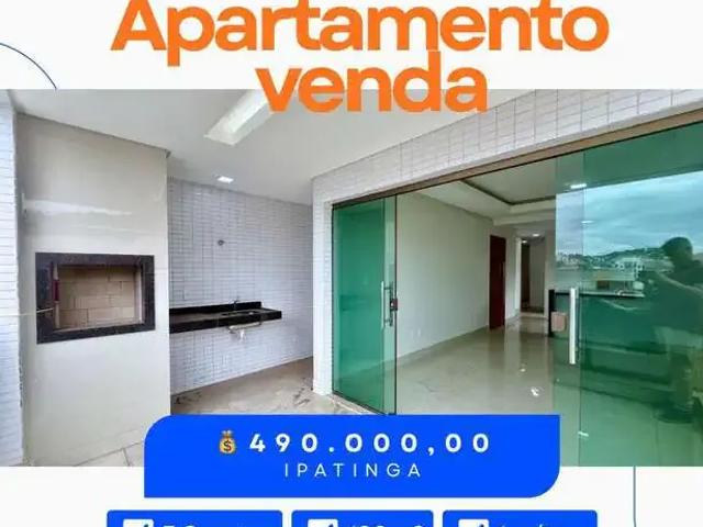 Apartamento para Venda em Ipatinga/MG Iguaçu 3 Quartos