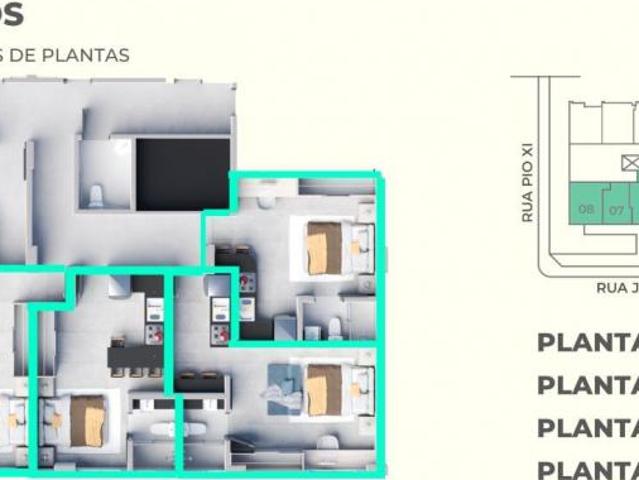 Apartamento para venda em Ipiranga, Belo Horizonte