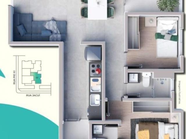 Apartamento para venda em Ipiranga, Belo Horizonte