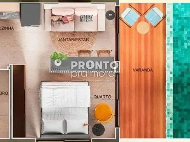 Apartamento para Venda em Ipojuca/PE Centro 1 Quartos