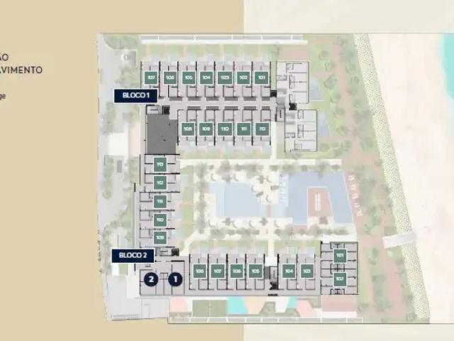 Apartamento para Venda em Ipojuca/PE Muro Alto 3 Quartos