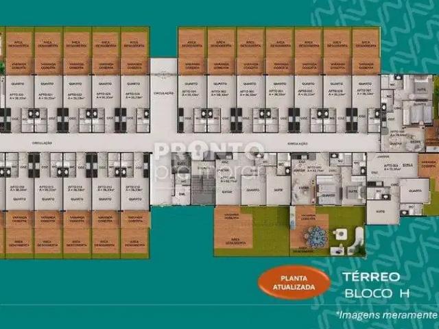 Apartamento para Venda em Ipojuca/PE Muro Alto 1 Quartos