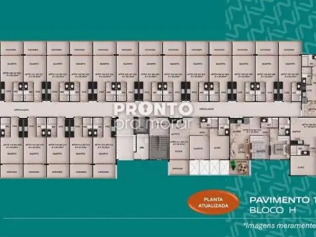 Apartamento para Venda em Ipojuca/PE Muro Alto 1 Quartos