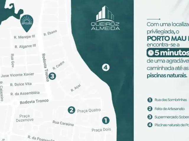 Apartamento para Venda em Ipojuca/PE Porto de Galinhas 1 Quartos