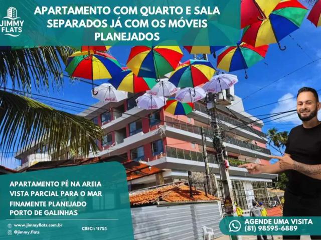 Apartamento para Venda em Ipojuca/PE Porto de Galinhas 1 Quartos