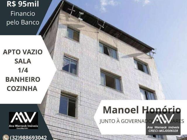 Apartamento para Venda em Juiz de Fora/MG Manoel Honório 1 Quartos
