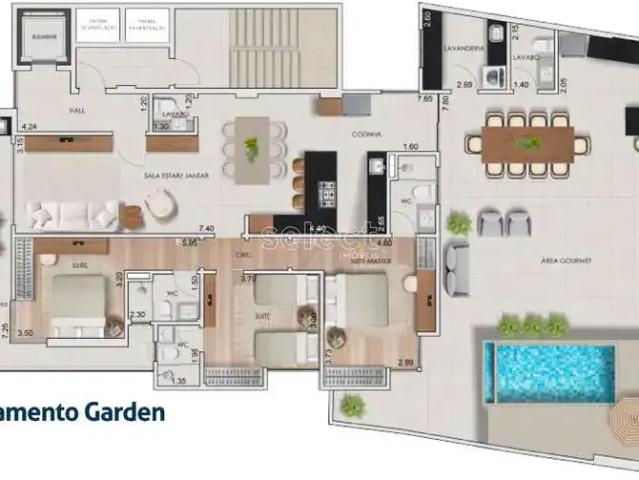 Apartamento para Venda em Juiz de Fora/MG Bom Pastor 3 Quartos