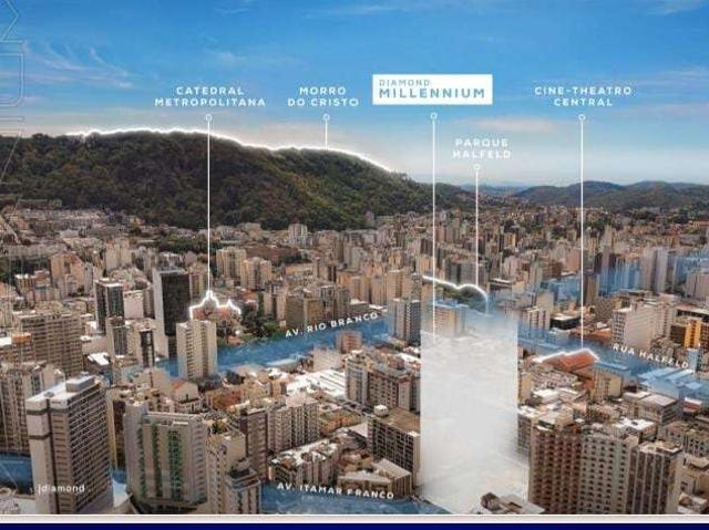 Apartamento para Venda em Juiz de Fora/MG Centro 2 Quartos