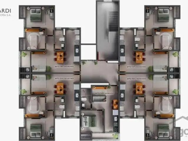 Apartamento para Venda em Juiz de Fora/MG São Pedro 2 Quartos