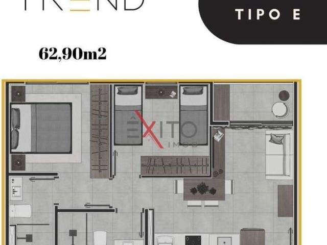 Apartamento para Venda em Jundiaí/SP Centro 1 Quartos