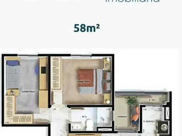 Apartamento para Venda em Jundiaí/SP Jardim do Lago 2 Quartos