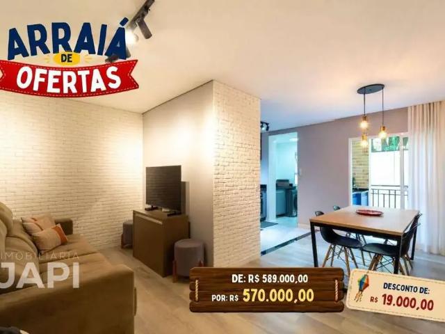Apartamento para Venda em Jundiaí/SP Medeiros 2 Quartos
