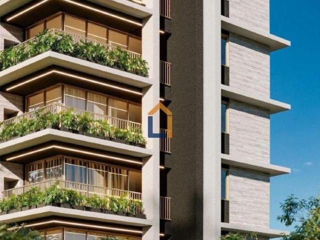 Apartamento para venda em Juvevê de 107.95m² com 1 Quarto, 2 Suites e 1 Garagem