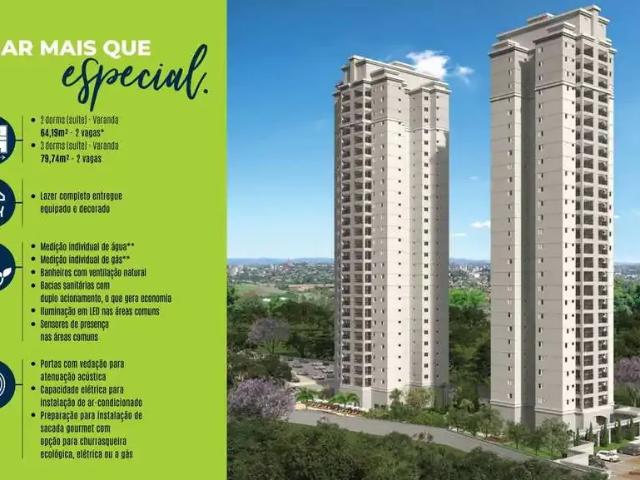 Apartamento para Venda em Jacareí/SP Cidade Jardim 3 Quartos