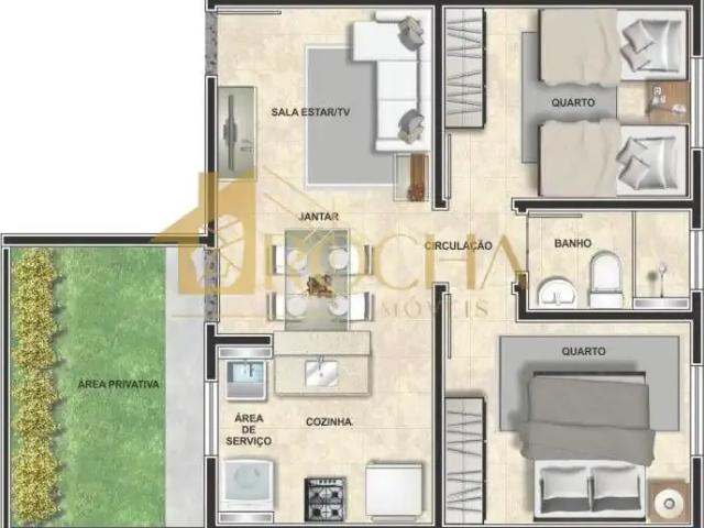 Apartamento para Venda em Jacareí/SP Jardim Yolanda 2 Quartos