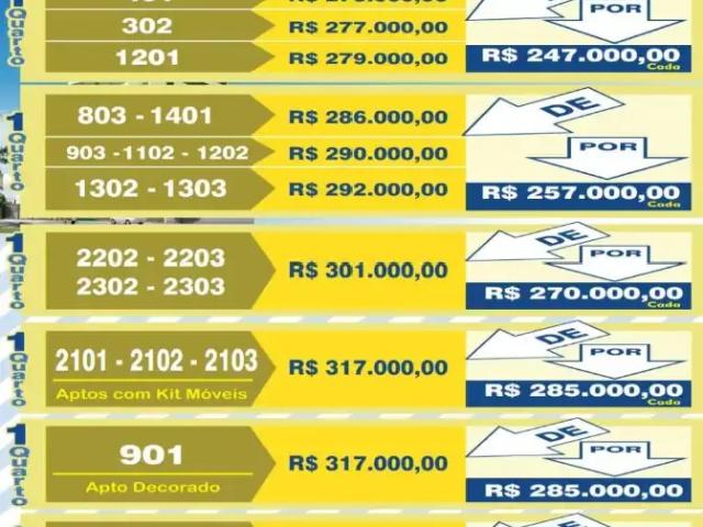 Apartamento para Venda em Jaboatão dos Guararapes/PE Candeias 1 Quartos