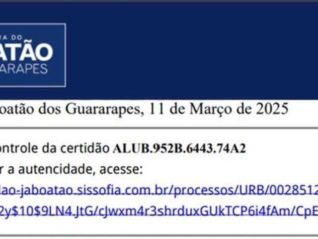 Apartamento para Venda em Jaboatão dos Guararapes/PE Barra de Jangada