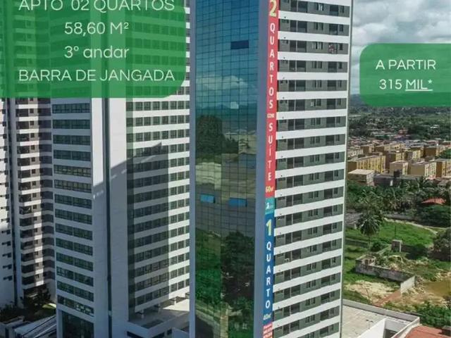 Apartamento para Venda em Jaboatão dos Guararapes/PE Barra de Jangada 1 Quartos