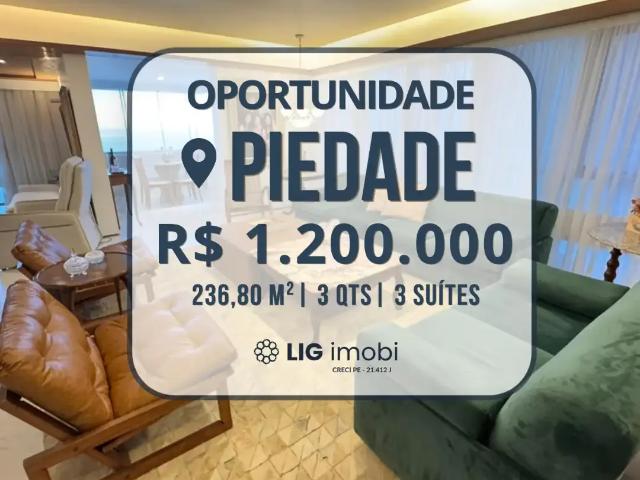 Apartamento para Venda em Jaboatão dos Guararapes/PE Piedade 3 Quartos