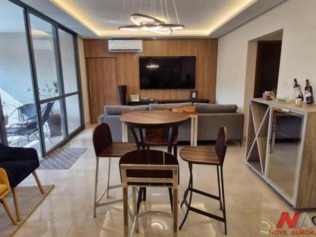 Apartamento para venda em Jardim Walkíria de 127.00m² com 3 Quartos, 3 Suites e 3 Garagens