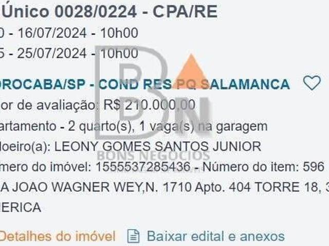 Apartamento para venda em Jardim América de 47.00m² com 2 Quartos e 1 Garagem