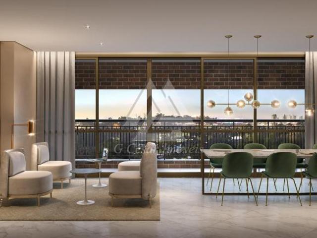Apartamento para venda em Jardim Aurélia de 131.00m² com 3 Quartos, 3 Suites e 2 Garagens