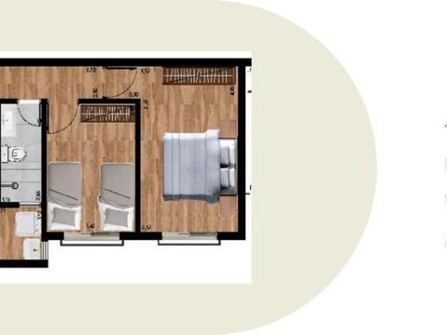 Apartamento para venda em Jardim Belval de 60.00m² com 2 Quartos e 2 Garagens