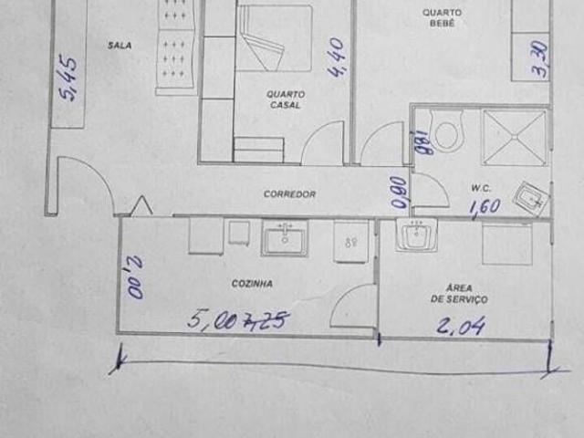 Apartamento para venda em Jardim D Abril de 72.00m² com 2 Quartos e 1 Garagem
