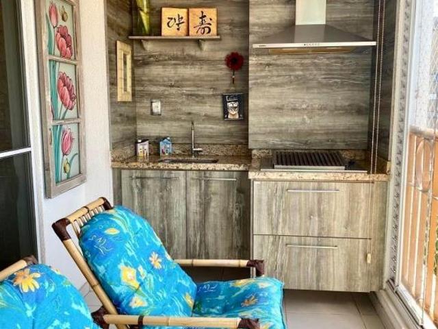 Apartamento para venda em Jardim Das Magnólias de 105.00m² com 3 Quartos, 1 Suite e 2 Garagens