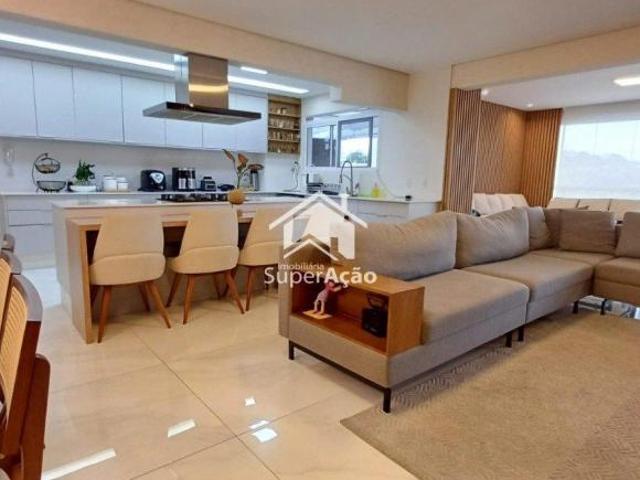 Apartamento para venda em Jardim Flor Da Montanha de 181.00m² com 3 Quartos, 3 Suites e 3 Garagens