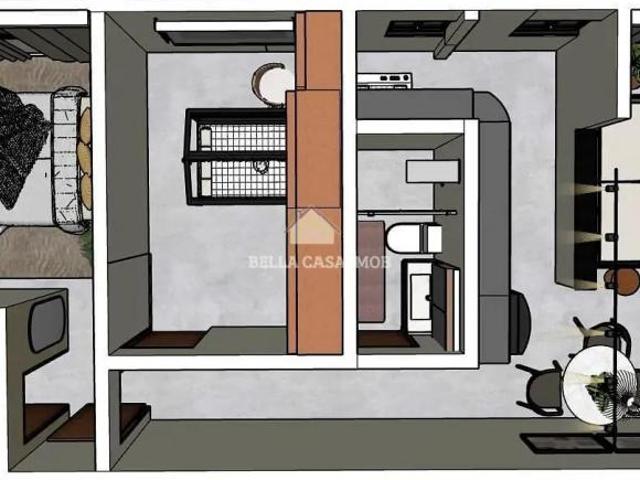 Apartamento para venda em Jardim Itália de 52.00m² com 2 Quartos, 1 Suite e 153 Garagens