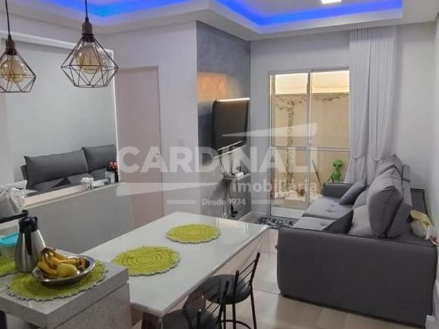 Apartamento para venda em Jardim Jockey Clube de 44.00m² com 2 Quartos e 1 Garagem