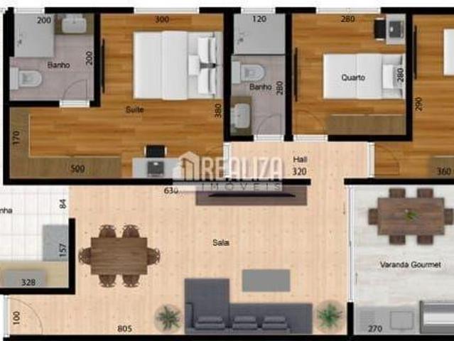 Apartamento para venda em Jardim Novo Horizonte, Uberaba