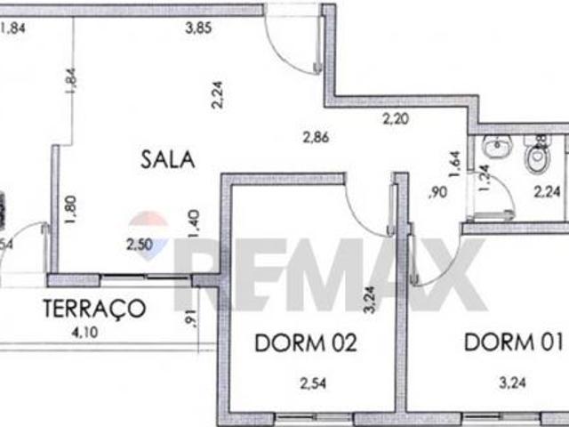Apartamento para venda em Jardim Palmares de 51.00m² com 2 Quartos e 1 Garagem