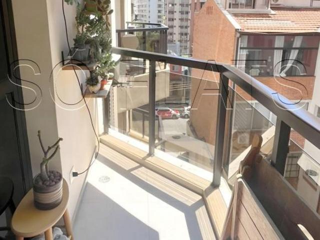Apartamento para venda em Jardim Paulista de 40.00m² com 1 Quarto, 1 Suite e 1 Garagem