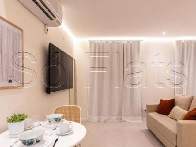 Apartamento para venda em Jardim Paulista de 26.00m² com 1 Quarto, 1 Suite e 1 Garagem