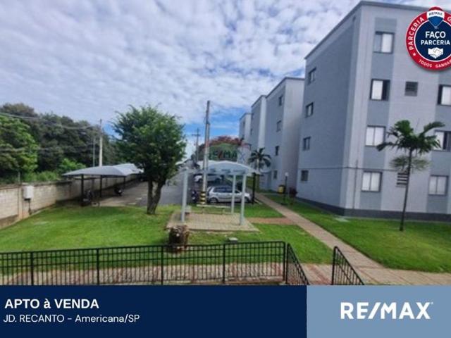 Apartamento para venda em Jardim Recanto em Americana São Paulo de 50.00m² com 2 Quartos e 1 Garagem