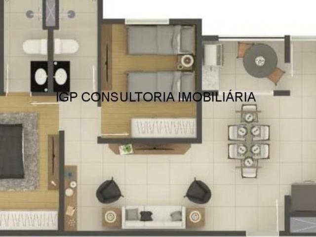 Apartamento para venda em Jardim Santiago de 65.67m² com 2 Quartos e 1 Suite