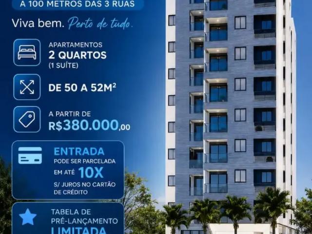 Apartamento para Venda em João Pessoa/PB Bancários 2 Quartos