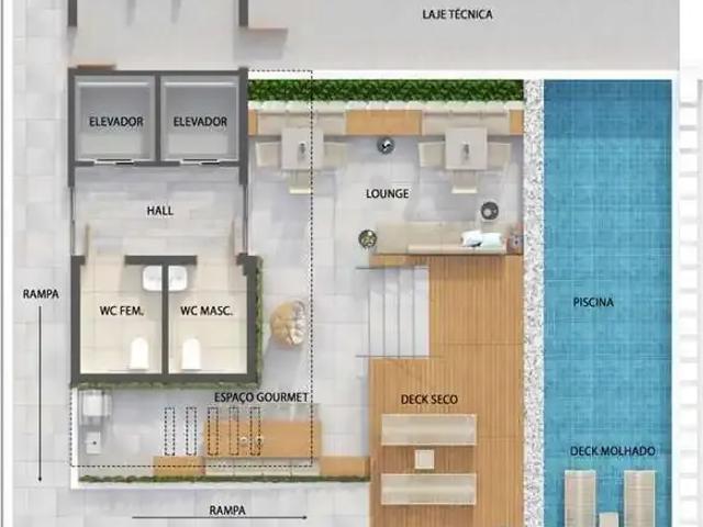 Apartamento para Venda em João Pessoa/PB Jardim Oceania 2 Quartos