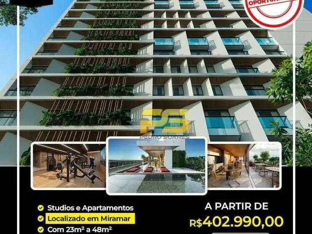 Apartamento para Venda em João Pessoa/PB Miramar 1 Quartos