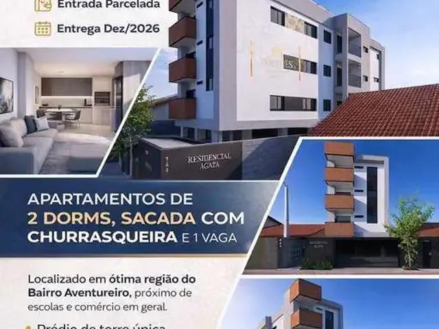Apartamento para Venda em Joinville/SC Aventureiro 2 Quartos