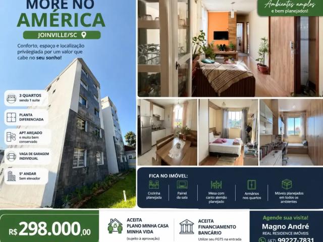 Apartamento para Venda em Joinville/SC América