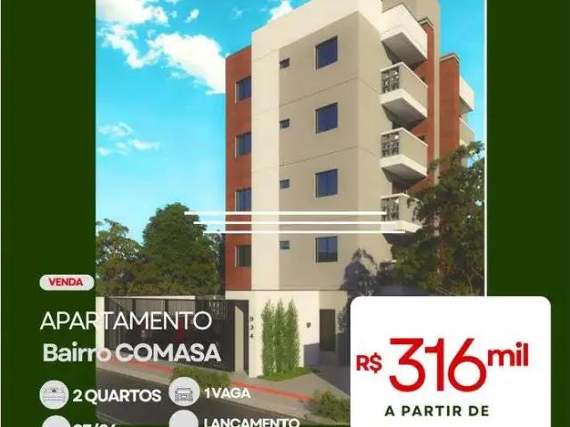 Apartamento para Venda em Joinville/SC Comasa 2 Quartos
