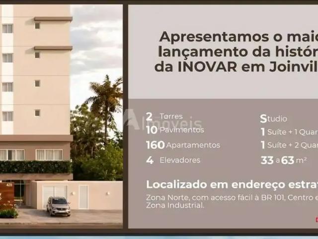 Apartamento para Venda em Joinville/SC Costa e Silva 2 Quartos