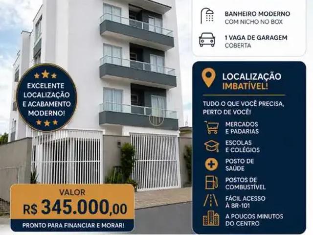Apartamento para Venda em Joinville/SC Petrópolis 2 Quartos
