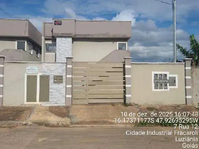 Apartamento para Venda em Luziânia/GO Cidade Industrial Fracaroli 2 Quartos